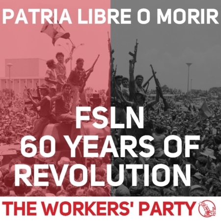 Solidarity to the FSLN – The Workers' Party of Ireland